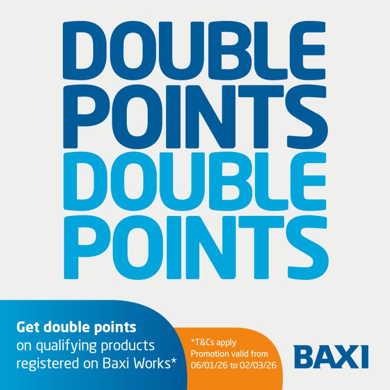 Baxi launches 6 week double points promotion on its loyalty scheme ...