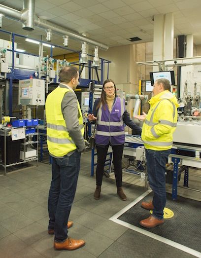 Maya Ellis MP visits Baxi’s Preston production facility - Energy ...