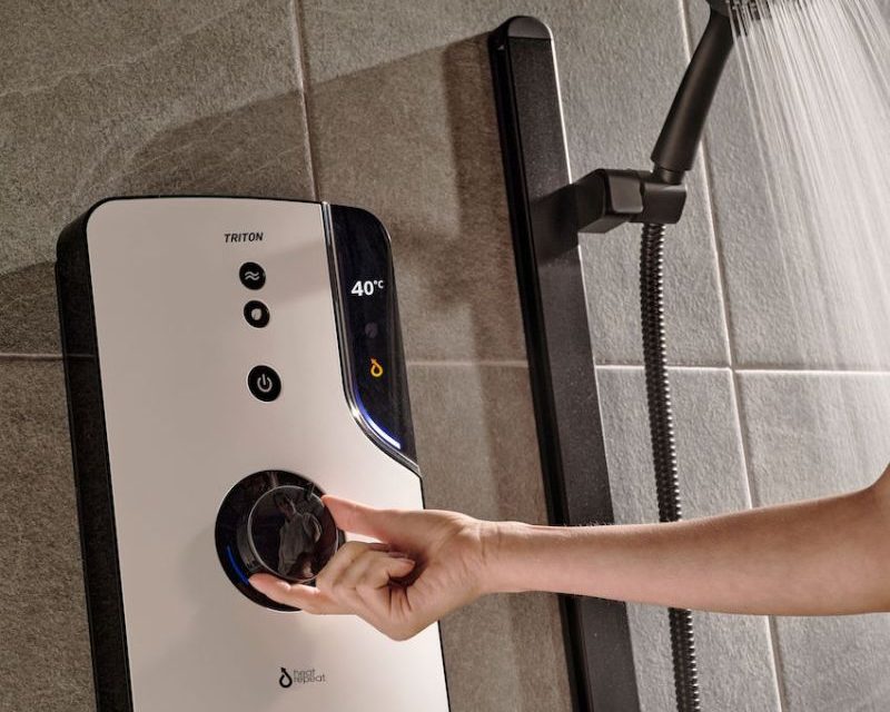 Triton Showers unveils its first electric shower compatible with Waste ...